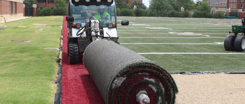 Football Turf Removal Projects | Sports Field Removal