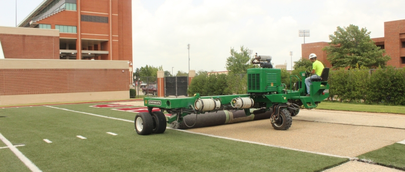 Football Turf Removal Projects | Sports Field Removal