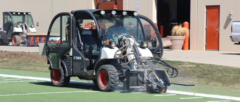 Football Turf Removal Projects | Sports Field Removal